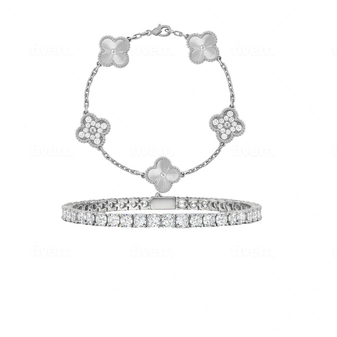 Penthouse Bracelet Stack – ALUXETTI
